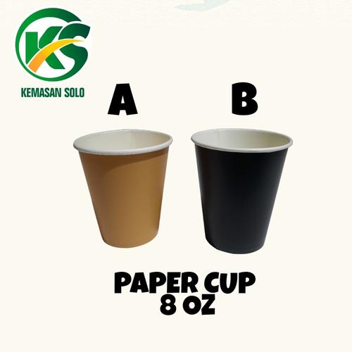 Jual Hot Paper Cup Warna / Gelas Kertas Warna 8 Oz (240ml) - Kota Surakarta - Kemasan Solo ...