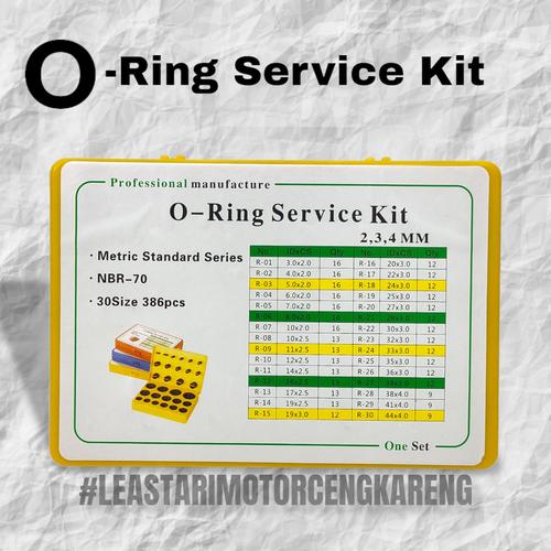 Jual KARET ORING SET RING SEAL SET MOTOR MOBIL BOX KUNING METRIC SERIES ...