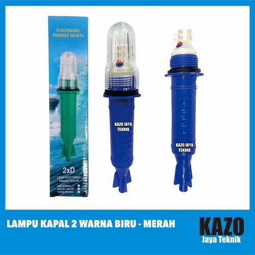 Jual Lampu Kapal 2 Warna , Lampu Torpedo / Lampu Nelayan 2 Warna - Biru-Merah - Kota Surabaya ...