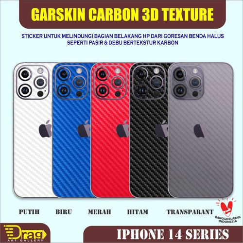 Promo Garskin Skin IPHONE 14 Pro Max Plus Texture Carbon - Biru, Ip 14 ...