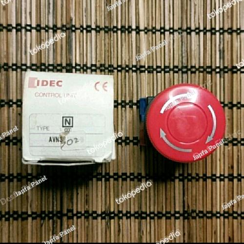 Jual Emergency Stop Idec AVN311NR Original Japan - Jakarta Pusat - Japfa Panel | Tokopedia