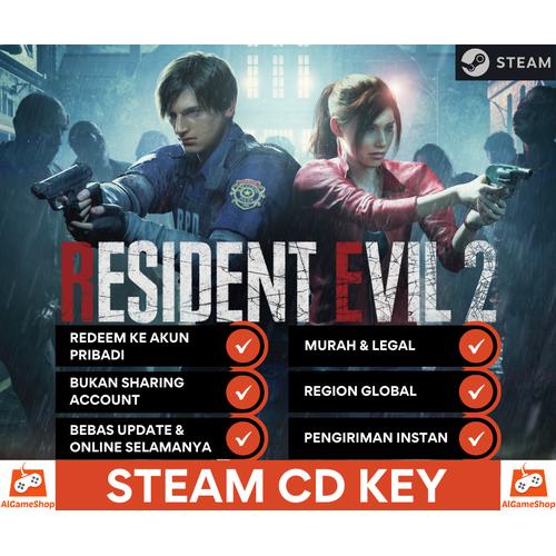 Jual RESIDENT EVIL 2 / BIOHAZARD RE:2 Original PC Games Steam - Kab ...
