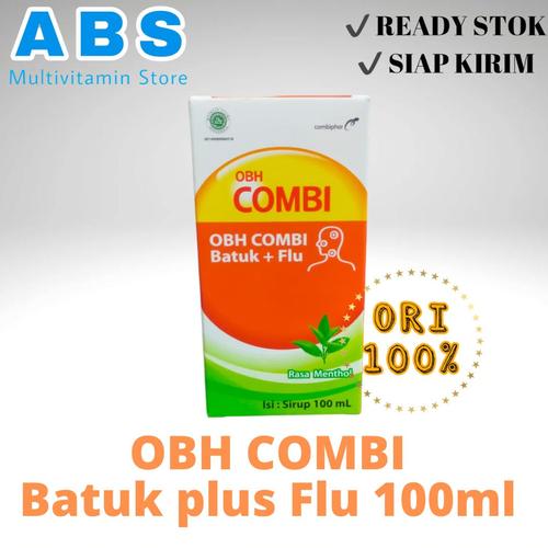 Jual OBH Combi Batuk Plus Flu Syrup Menthol Madu 100 ml Sirup - Menthol ...