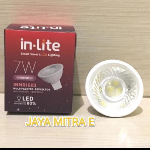 Jual Lampu MR16 MR 16 7W 7 W 7WATT INLITE IN-LITE LED 220V - Putih ...