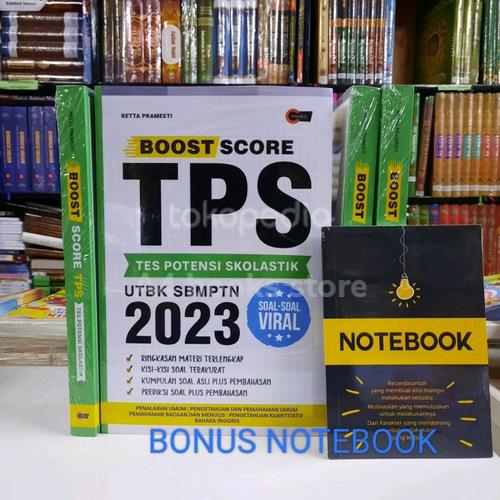 Jual BUKU BOOST SCORE TPS TES UTBK SBMPTN 2023/2024,ORI - Kota Bandung ...