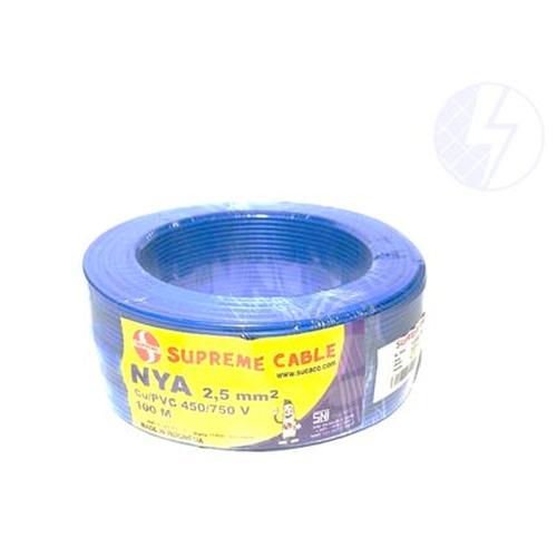 Jual Kabel NYA 2.5mm SNI TKDN 100m 1roll warna Biru 100 m 2.5mm2 ...