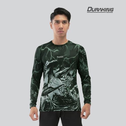 Promo Duraking Jersey Mancing Max Drag Series GT- Dark Green - S - Kab ...