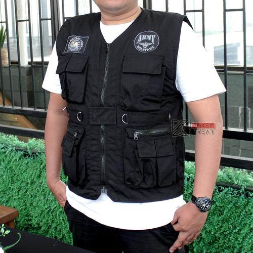 Jual Vest Rompi / Rompi army / Rompi crew / Rompi mancing / Rompi ...