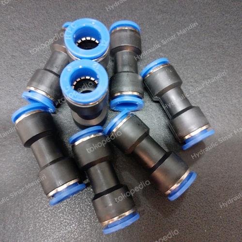 Jual PUC 12-00 HPC Fitting Angin Sambungan selang 12mm - Jakarta Barat ...