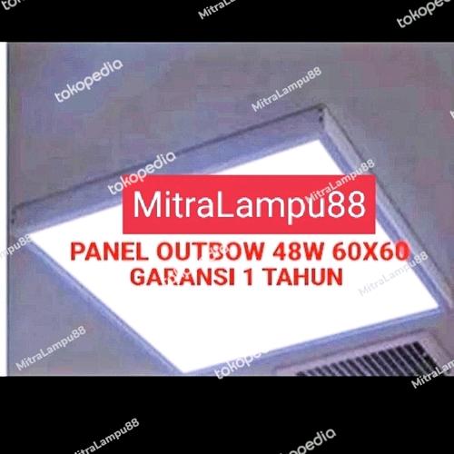 Jual LAMPU PANEL LED OUTBOW 60x60 48W 48Watt DOWNLIGHT OB 60 x 60 ...