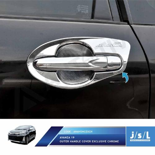 Jual Outer Mangkok Pintu Mobil Avanza 2019 Exclusive Chrome - Jakarta ...