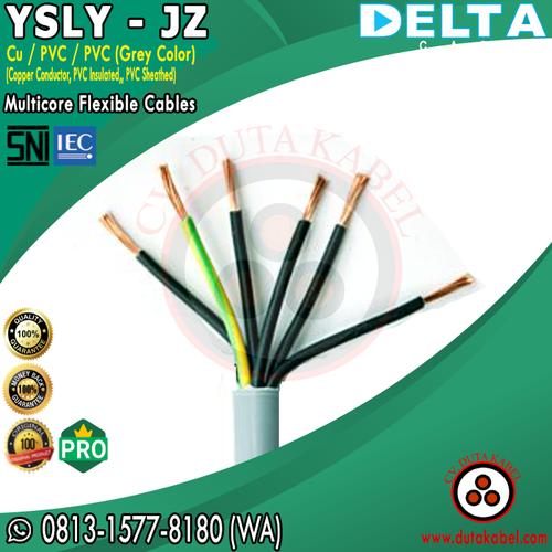 Jual Kabel YSLY-JZ 6x0,5 mm2 DELTA /6x0,5mm2/6x0.5 mm2/6x0.5mm2/6 x 0,5 ...