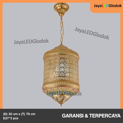 Jual Lampu Gantung Ruang Tamu Antik Klasik Hias Retro Vintage Timur ...
