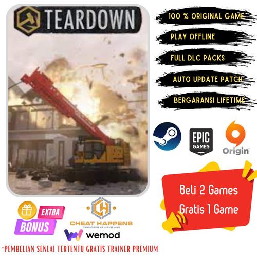 Jual TEARDOWN - Game PC Original Offline Only - DVD-DL - Kota Denpasar ...