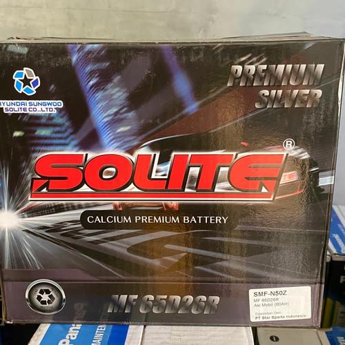 Jual Aki Mobil SOLITE Korea MF Kering N50Z 60ah - Tukar Tambah - Kab ...