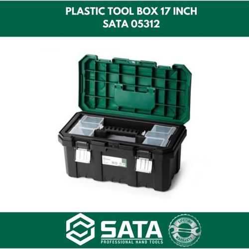 Jual SATA Tool box plastik toolbox perkakas 17inch 05312 - Jakarta ...