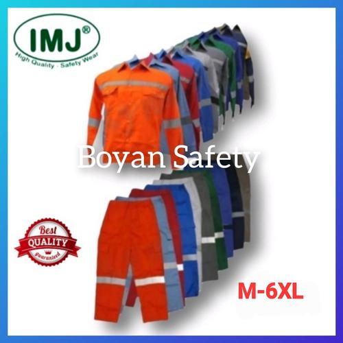Jual Baju safety IMJ Wearpack Setelan Baju Celana Seragam Proyek ...