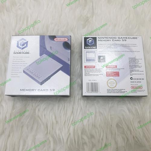 Jual Nintendo GameCube Game Cube MMC Memory card 59 Block 59 Blok ORI - Jakarta Utara ...