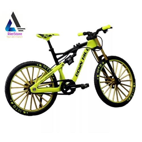 Jual Diecast Miniatur Sepeda Gunung Model Kit Skala 1:10 Besi -Hijau ...