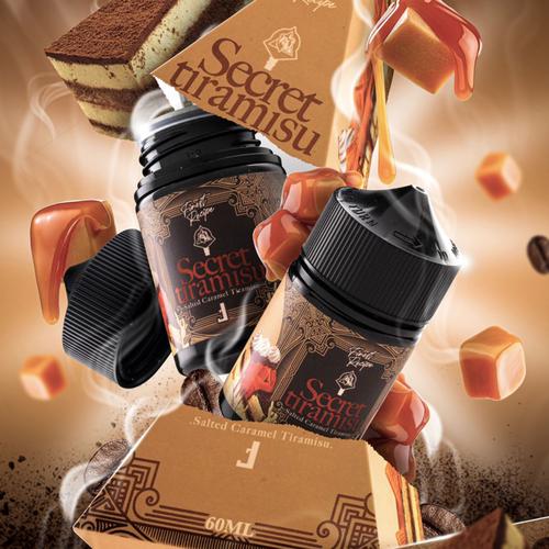 Jual Secret V3 Salted Caramel Tiramisu 60ML by Trilogy x Jvape - Liquid ...