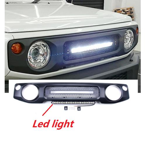 Jual Grill Depan Jimny JB74| Grill Jimny JB74 Single LED|Grill Bumper ...