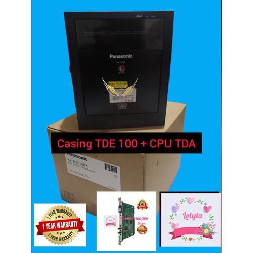 Jual Pabx Panasonic KX-TDA100 Basic isi Casing dan Card EMPR/CPU TDA ...