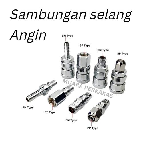 Jual Kompresor Quick Coupler Sambungan Selang Angin Compresor - PH ...