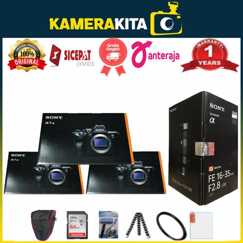 Jual SONY A7S MARK III KIT FE 16-35MM F/2.8 GM / SONY A7S III KIT 16 ...