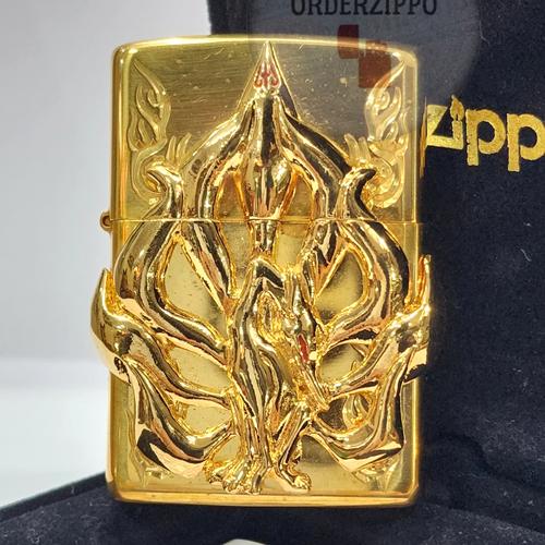 Jual Zippo Original Gumiho 3D Emblem Design Gold Plated 3 sisi Japan - Jakarta Selatan ...