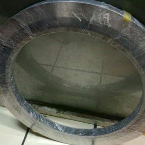 Jual spiral wound gasket DN 150 PN 40 inner outer ss 304 SWG pipe steam ...