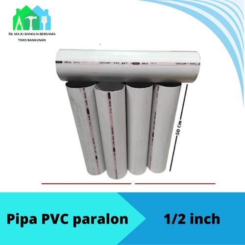 Jual Pipa PVC Paralon Potongan 50 cm - 1/2 Inch - Kab. Tangerang - TB ...