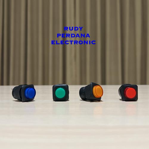 Jual SWITCH PUSH BUTTON SAKLAR ON OFF 4 PIN KOTAK 3A 250V 5A 30V R16 ...