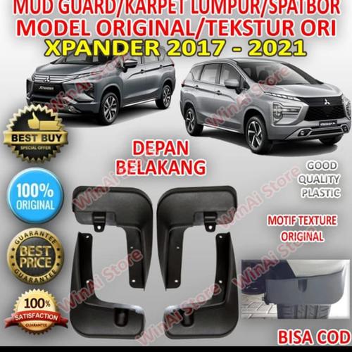 Jual karpet lumpur / Mud guard mobil XPANDER 2017/2018/2019/2020/2021 ...