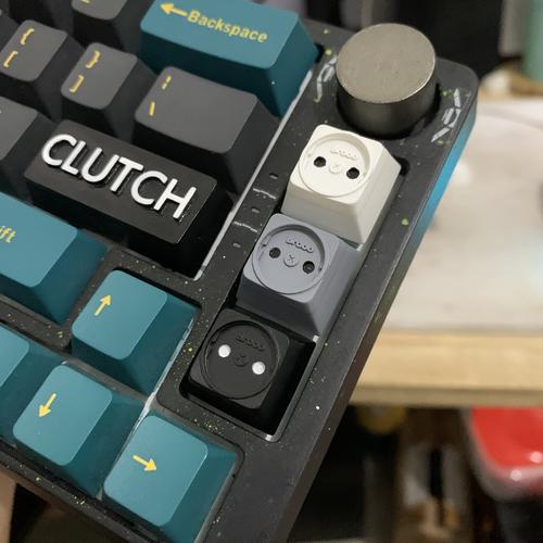 Jual Artisan Keycaps Keycap Mechanical Keyboard Terminal Broco - Putih ...