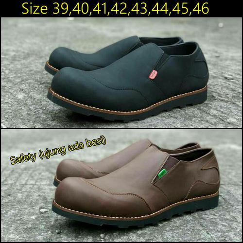 Jual Sepatu Safety Boots Ukuran 44 45 46 Big Size Jumbo Boot Pendek ...