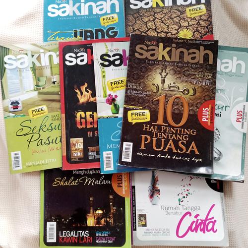 Jual Majalah SAKINAH Inspirasi Rumah Tangga Islami - Edisi campuran ...