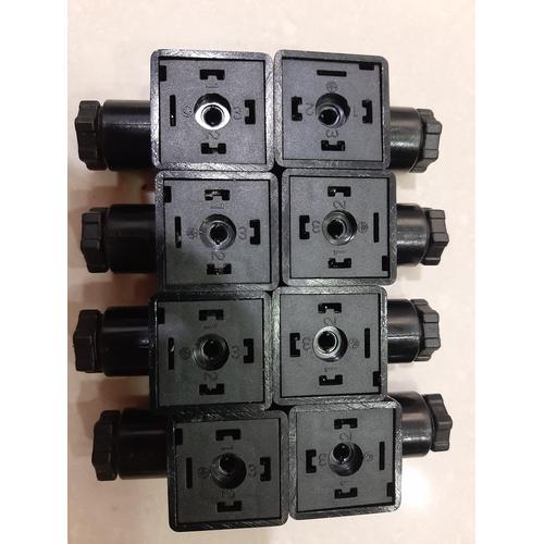 Jual socket plug DIN valve solenoid kaki 3 , 3 PIN - baut panjang ...