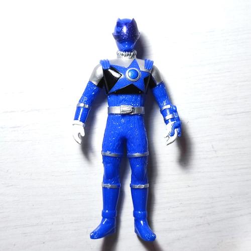 Jual SHS BANDAI SUPER SENTAI KYURANGER OOKAMI BLUE ACTION FIGURE ...