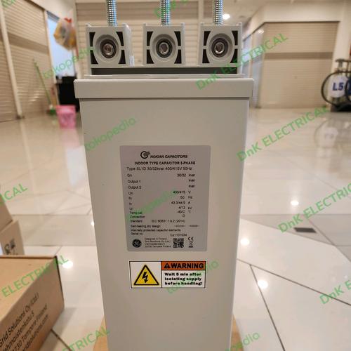 Jual Kapasitor/Capasitor/Capacitor Bank 30kvar 400V/32kvar 415V NOKIAN ...