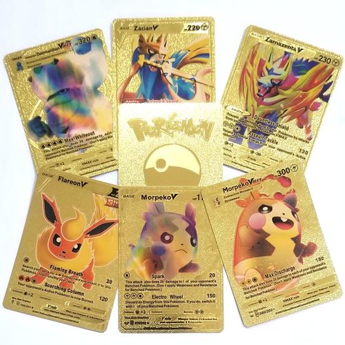 Jual Kartu Pokemon Emas Darmanitan Zacian Zamazenta Flareon Morpeko ...