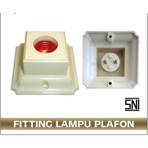 Jual Fitting Lampu Tempel Plafon Kotak E27 LINCOLN 504 - Kota Surakarta ...