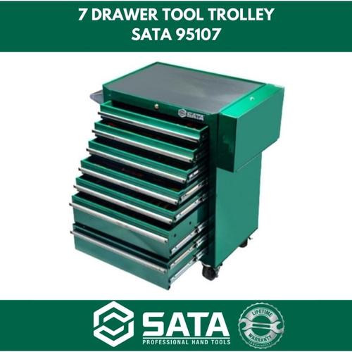 Jual SATA Toolbox cabinet Tool box susun trolly 7 drawer 95107 ...