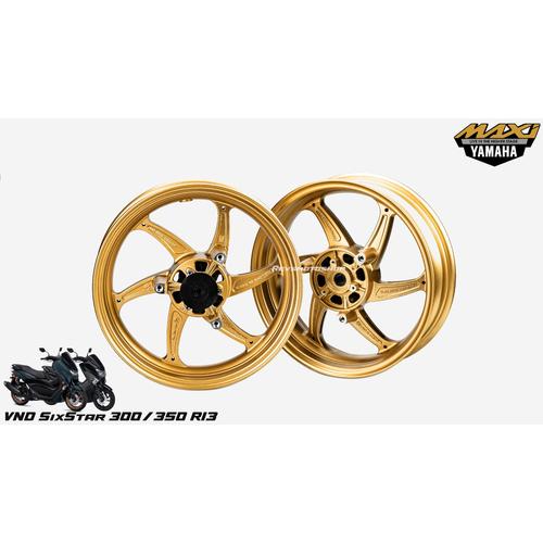 Jual VND VELG YAMAHA NMAX OLD SIXSTAR SIX STAR 300/350 R13 - GOLD ...