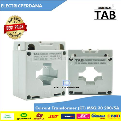 Jual Current Transformer (CT) MSQ 30 200/5 A TAB - Jakarta Barat ...
