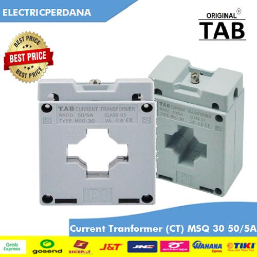 Jual Current Transformer (CT) MSQ 30 50/5 A TAB - Jakarta Barat ...
