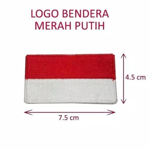 Jual BADGE LOGO BENDERA MERAH PUTIH BORDIR. BUAT DI BAJU. - Kab. Bekasi ...