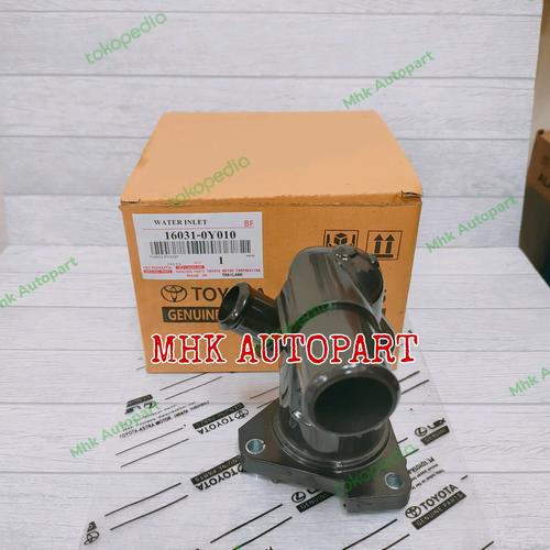 Jual Water inlet thermostat assy calya sigra grand new avanza 16031 ...