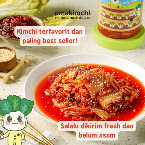 Promo Fresh Authentic Kimchi Korea (SAWI/ LOBAK/ KUCAI/ LOKIO/ PERILLA ...
