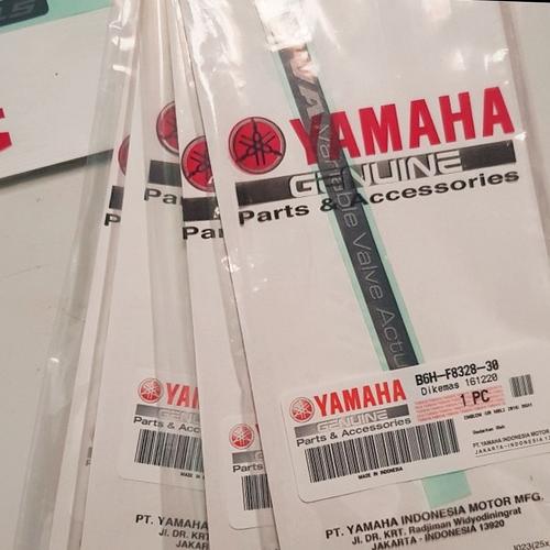Jual STICKER EMBLEM BODY COWLING COVER LAMPU DEPAN KIRI NEW NMAX HITAM ...