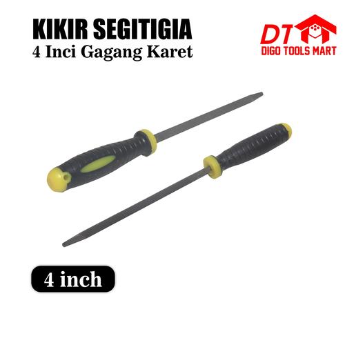 Jual Kikir Besi Segitiga Alat Kikir Gergaji Alat Kikir Besi Kayu 4 Inci ...